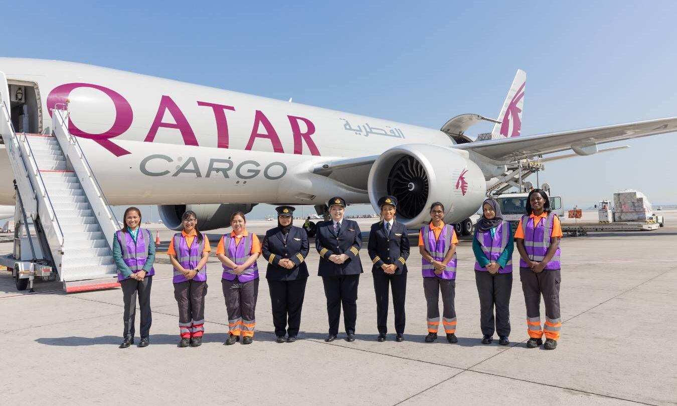 QR Cargo marks International Women’s Day with an all-female freighter ...