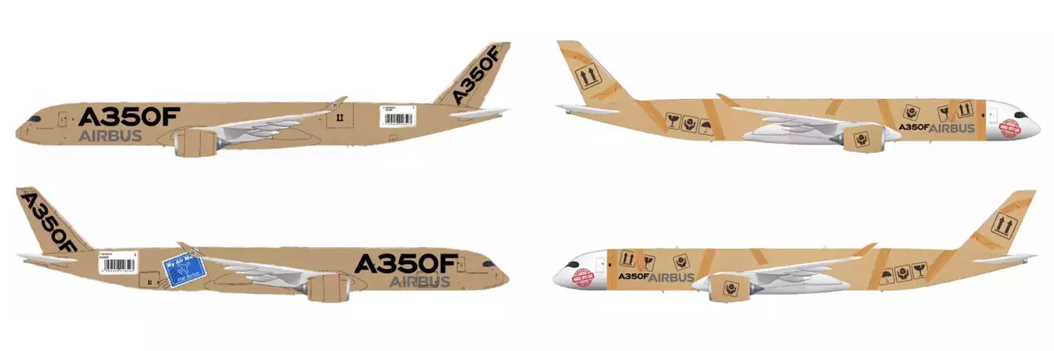 Airbus A350 freighter livery revealed; winners announced