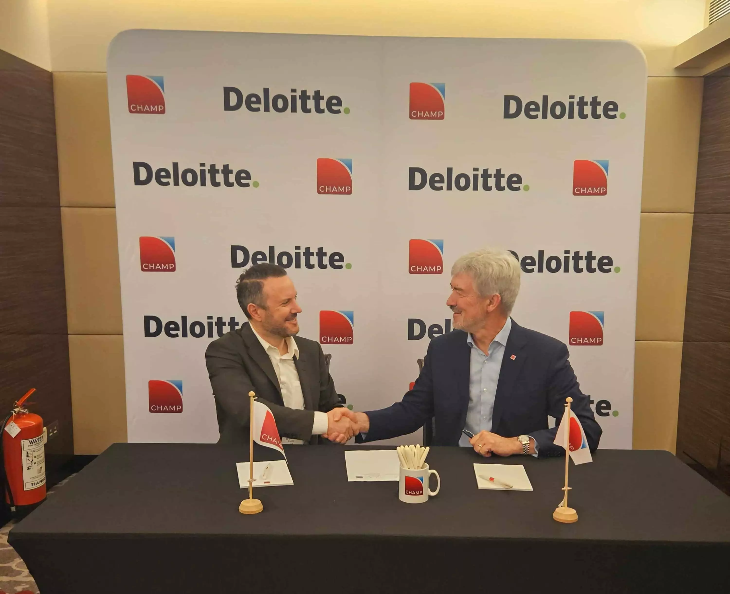 CHAMP, Deloitte sign business collaboration deal