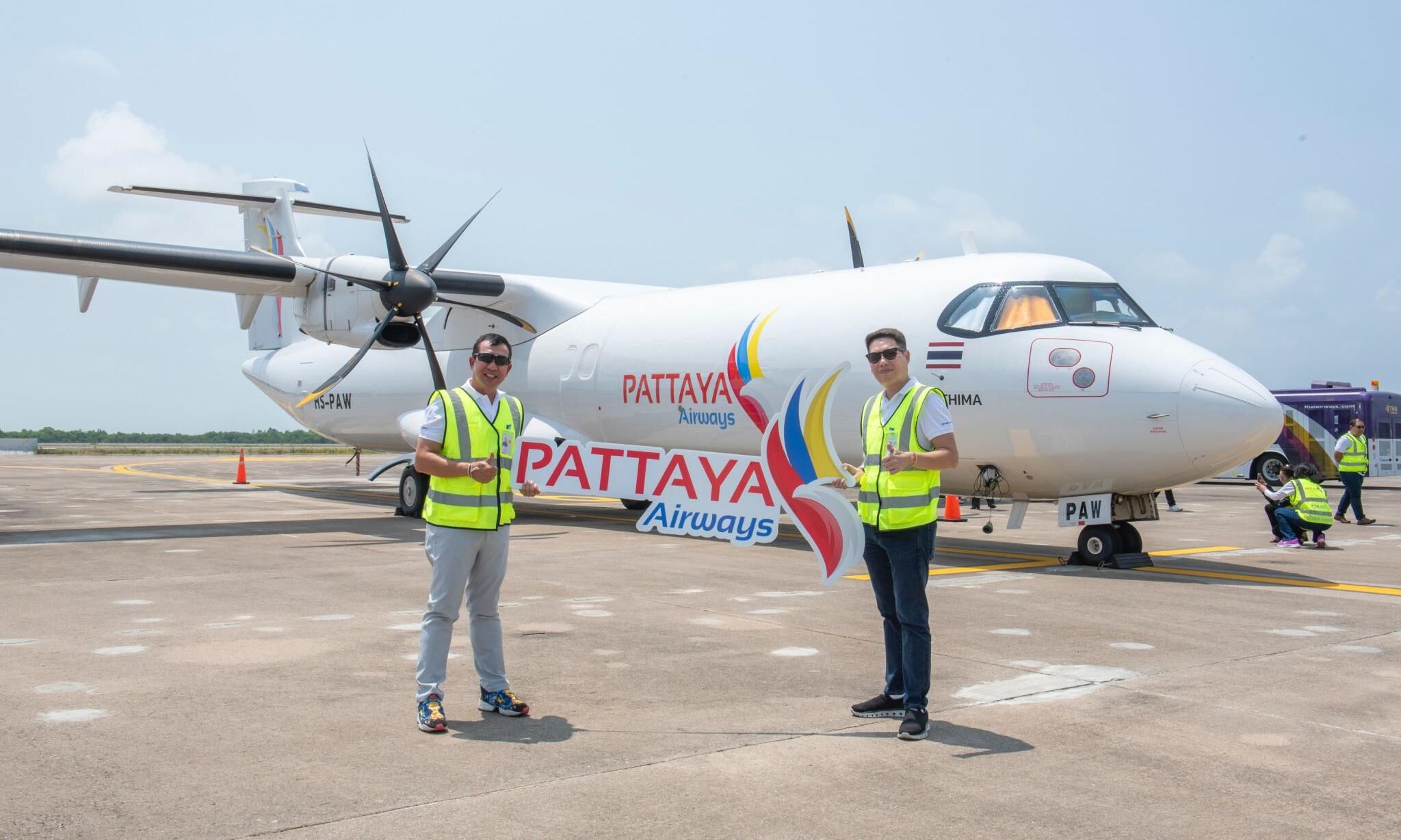 ACIA Aero delivers first ATR 72-500 freighter to Pattaya Airways