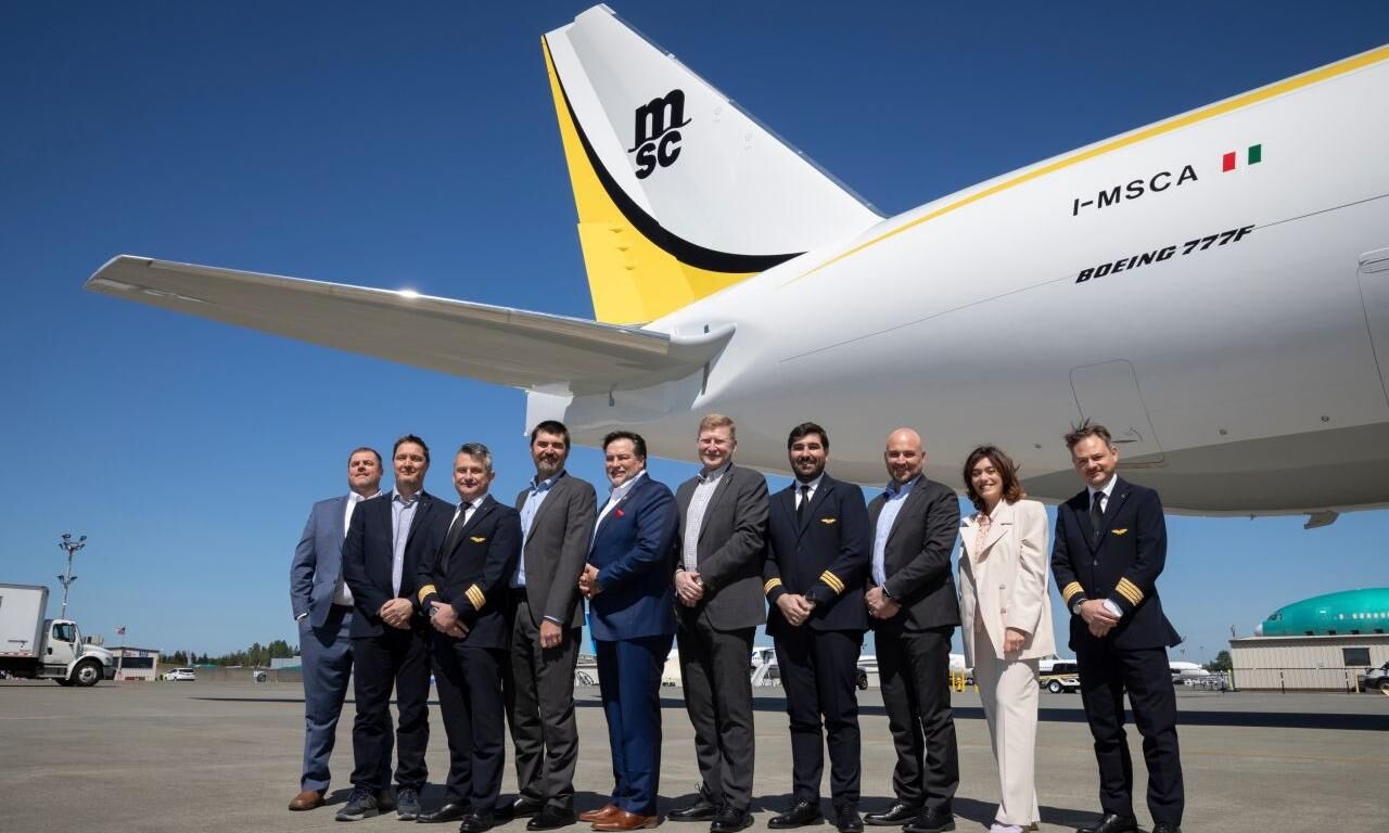 MSC Air Cargo receives its fifth B777F
