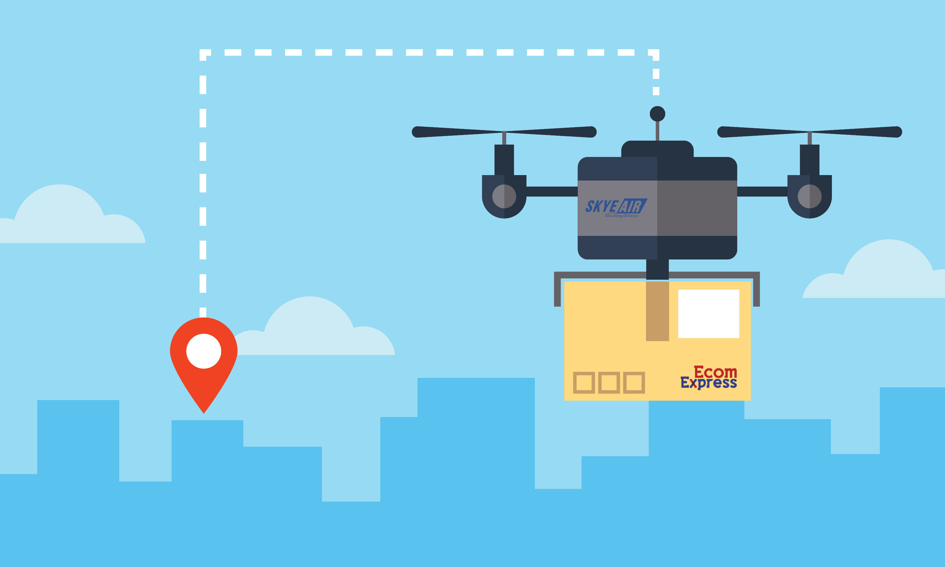 Ecom Express partners with Skye Air to enhance last-mile delivery