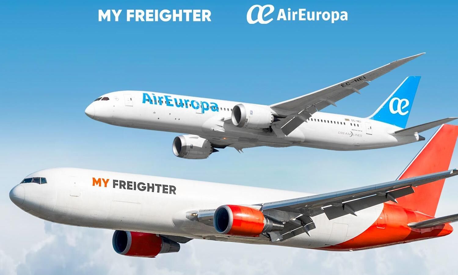 My Freighter Airlines and Air Europa form an interline partnership