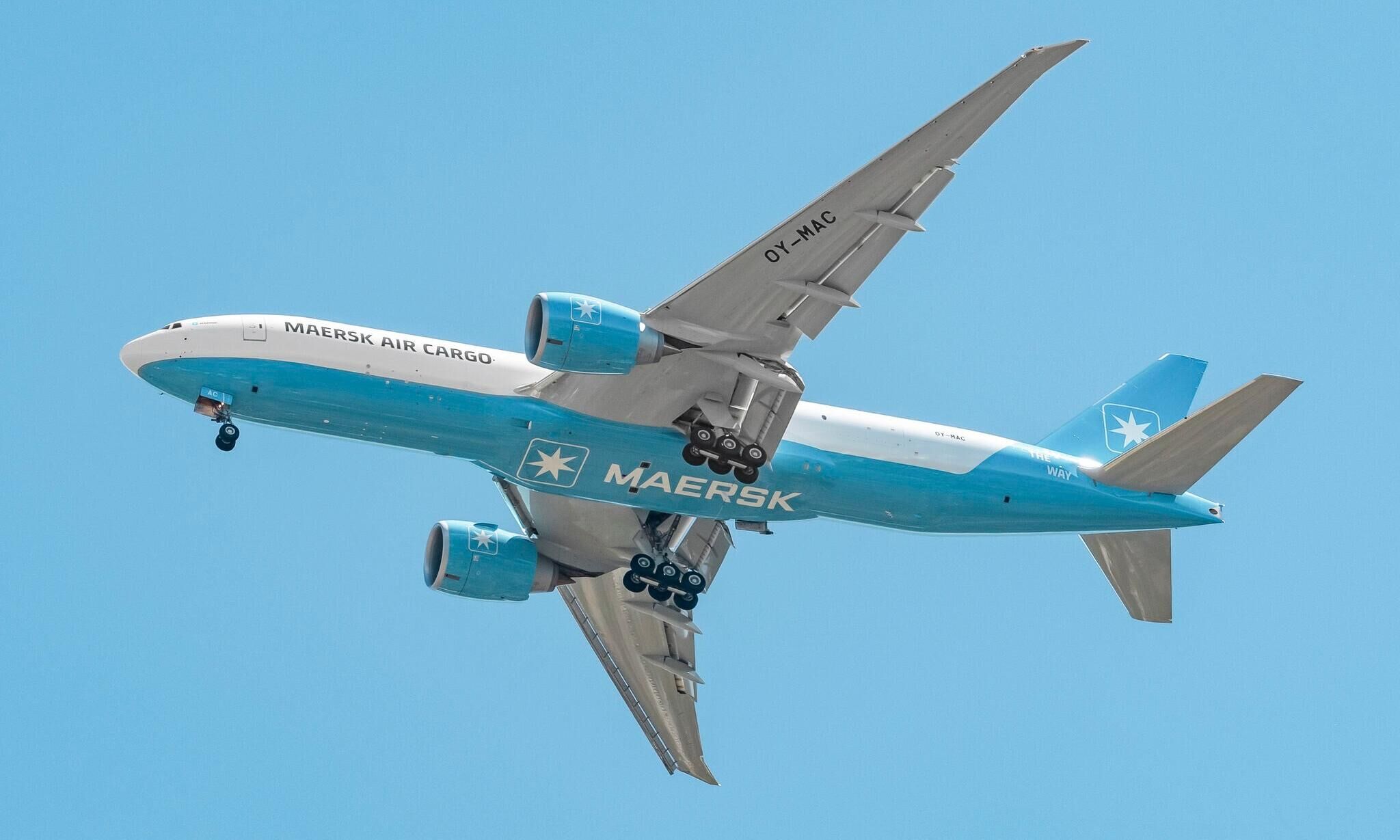 Maersk takes delivery of the first Boeing 777F