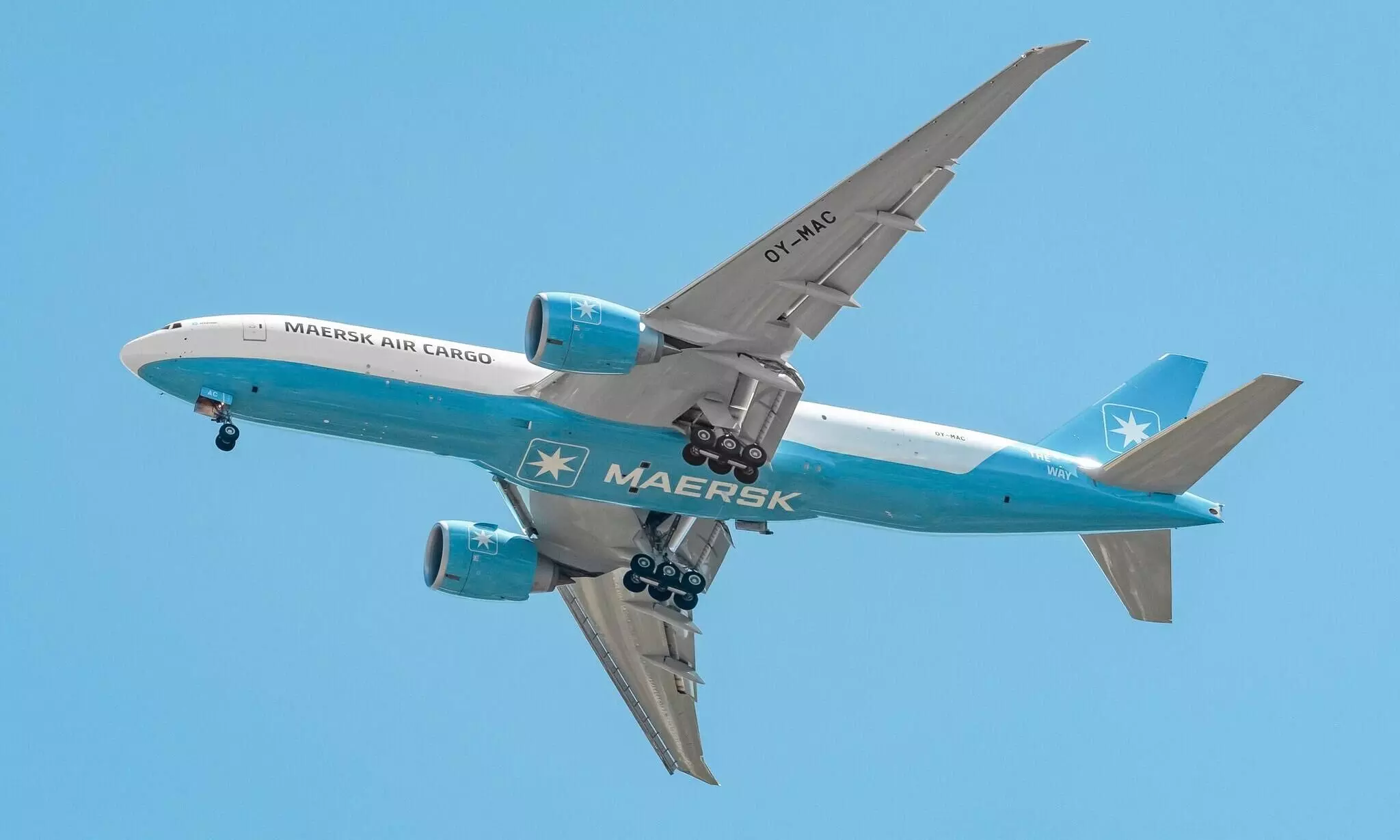 Maersk takes delivery of the first Boeing 777F
