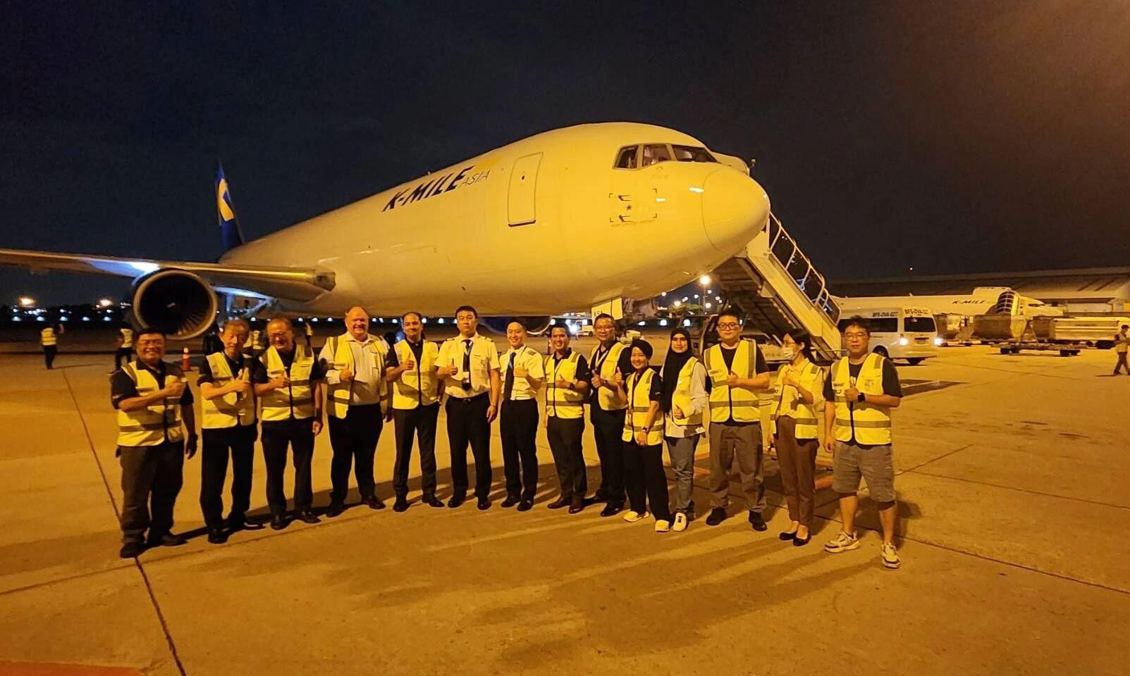 ASL’s K-Mile Asia inducts first B767-300BCF into fleet