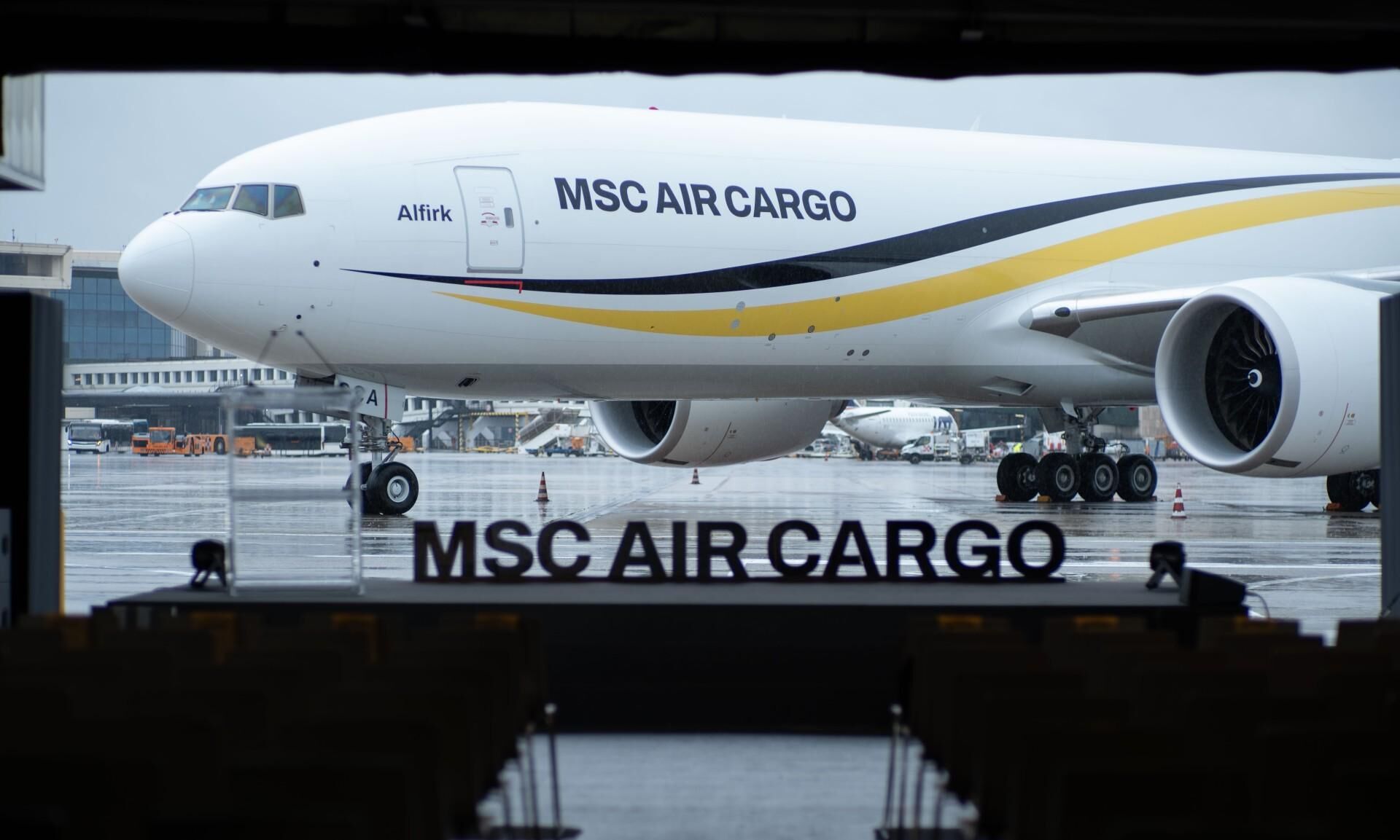 MSC Air Cargo launches its own Boeing 777 freighter with a special event