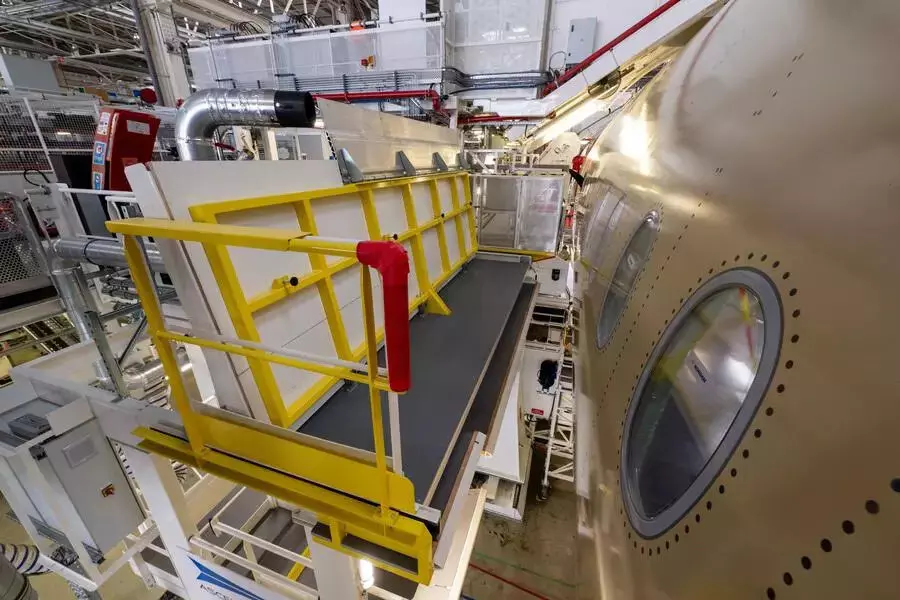 Airbus gears up for A350 freighter final assembly