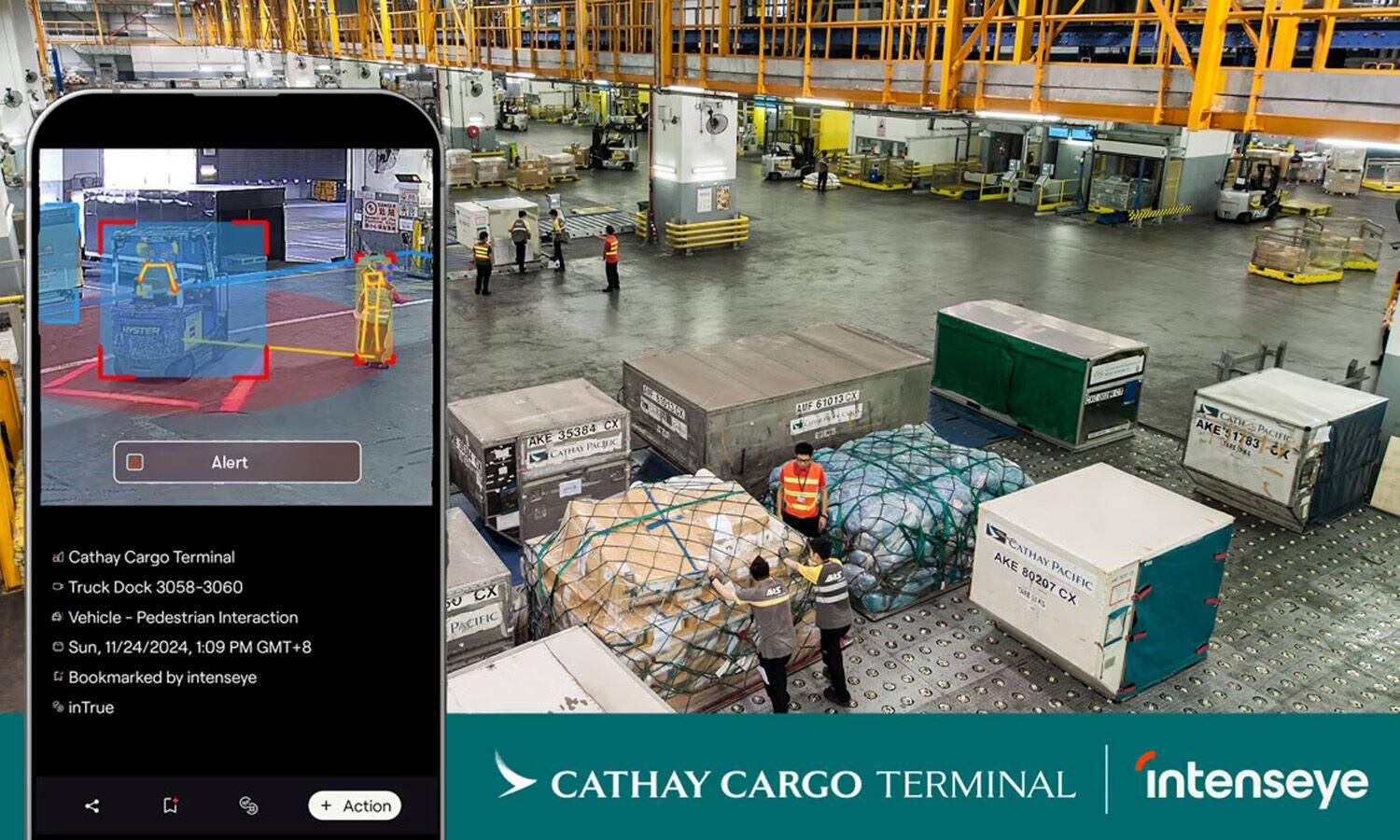 Cathay Cargo Terminal takes lead in AI-powered safety enhancements