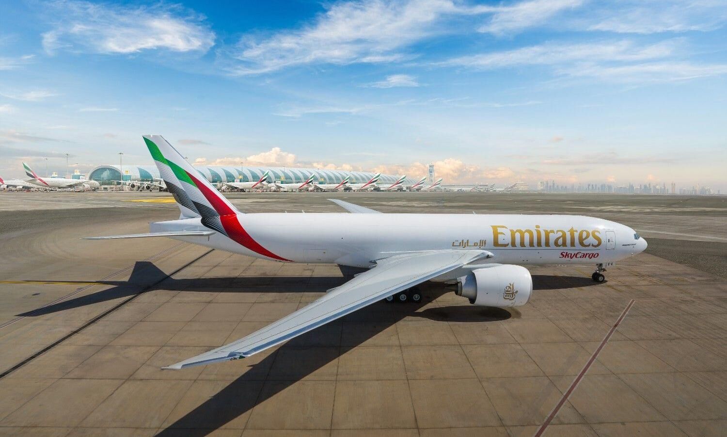 The first of Emirates SkyCargo’s freighters receives new livery
