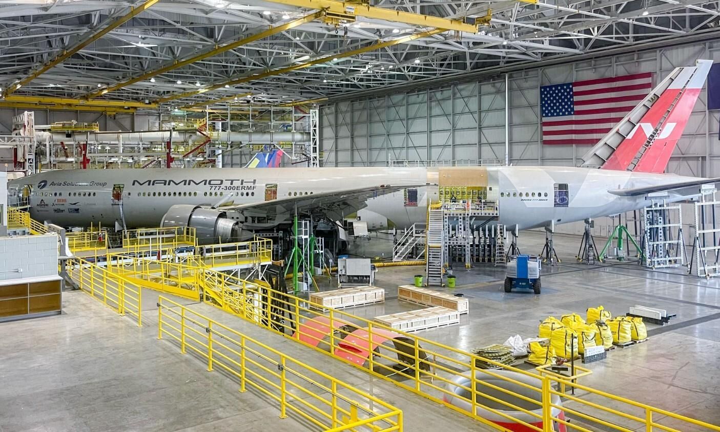 AviaAM Leasing to complete one of first B777-300ER P2F conversion