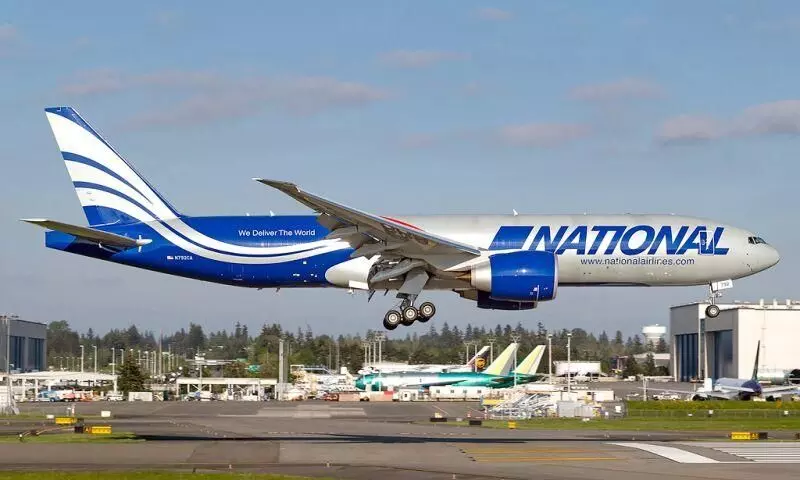 National Airlines completes test flights for 2nd B777 freighter