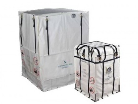 Cathay Pacific Cargo launches supersize Skid Fire Containment Bag in India