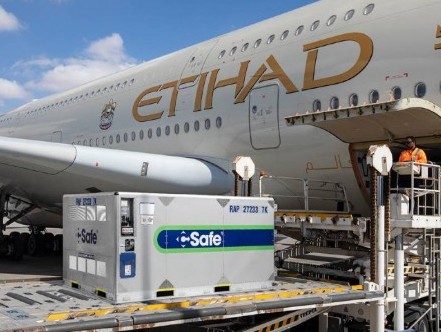 Etihad Cargo approves CSafe RAP container for flight across its fleet